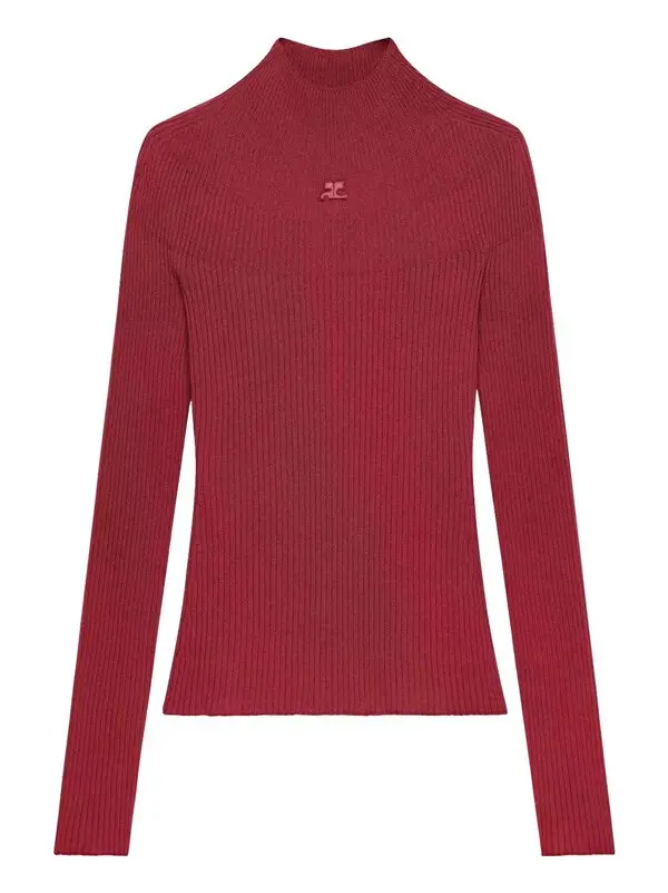 COURREGES Solar Sweater - Red