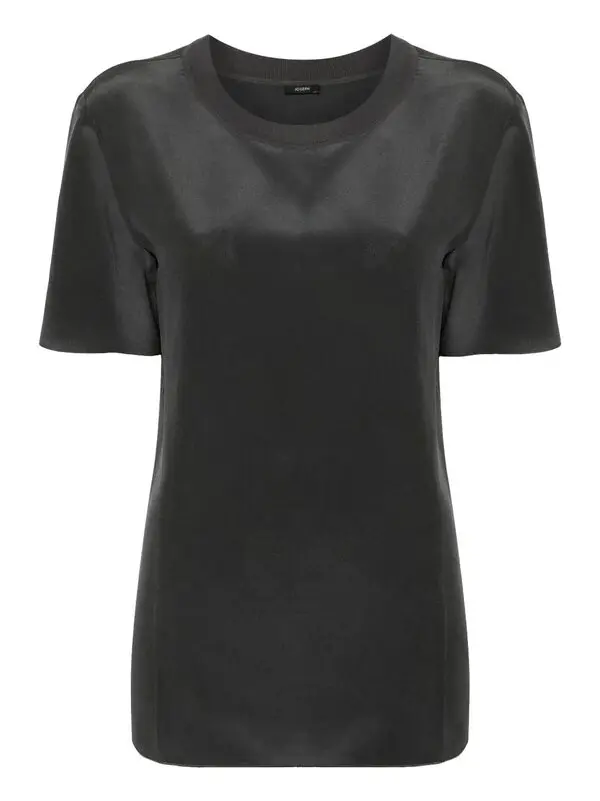 JOSEPH Soie Rubin T-shirt - Grey