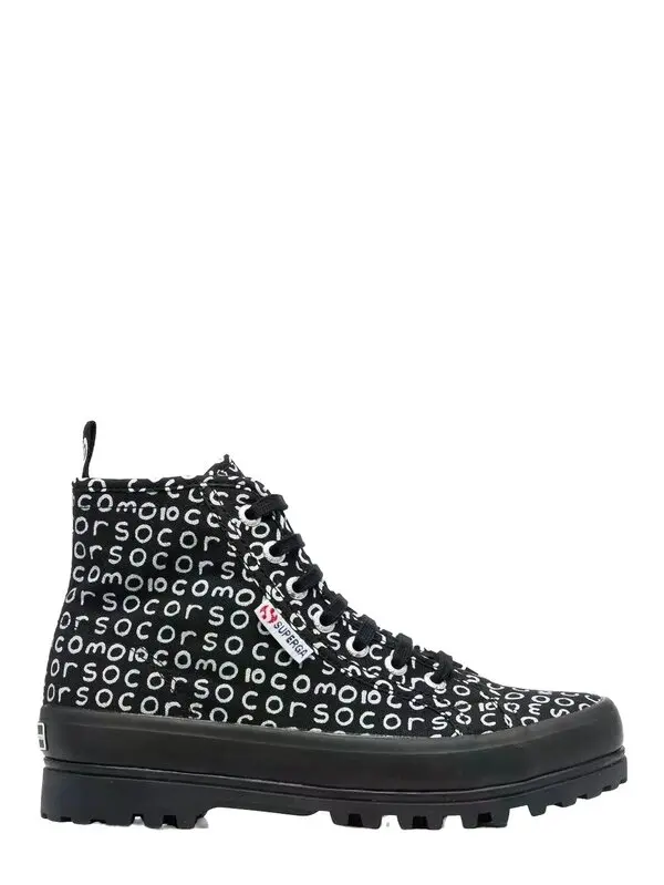 Superga X 10 Corso Como Canvas Sneakers - Black