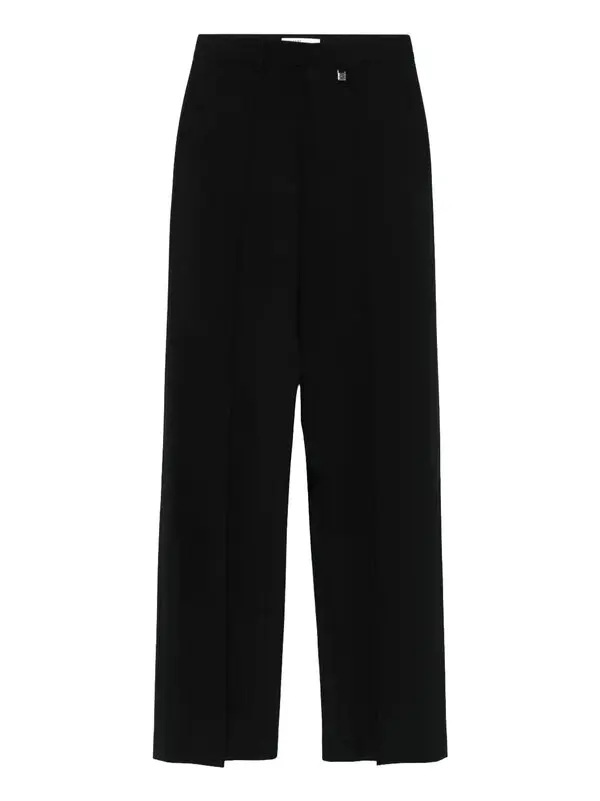 Giuseppe Di Morabito Wide-leg Virgin Wool Trousers - Black