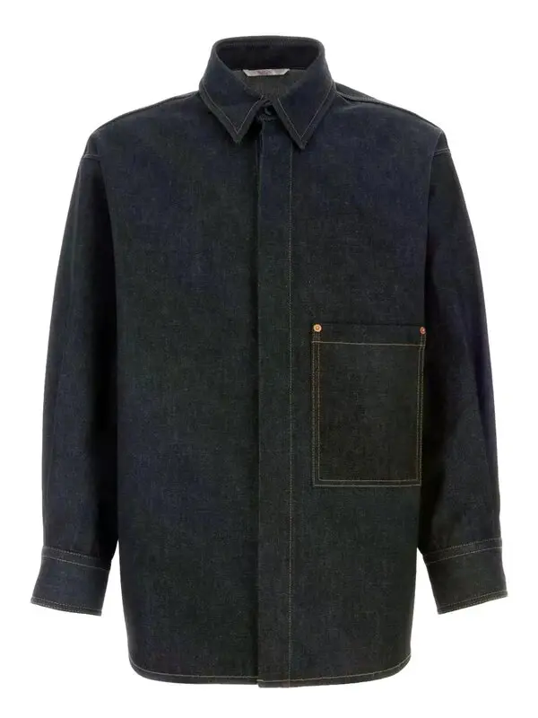 Valentino Garavani Denim Shirt - Blue