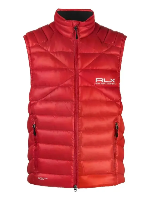Rlx Ralph Lauren Macoy Padded Gilet - Red