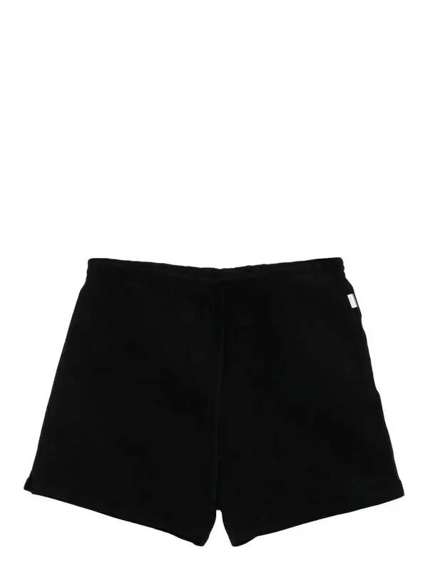 REPRESENT Waffle Shorts - Black
