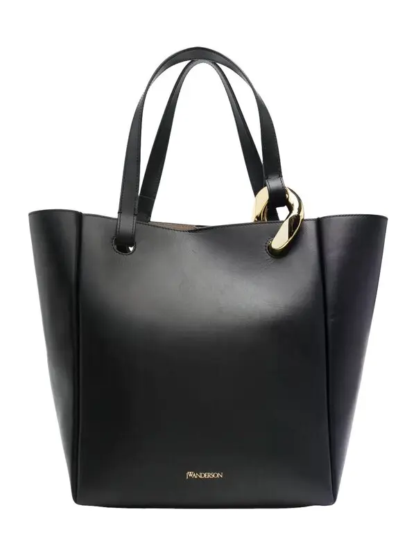 JW Anderson The Jwa Corner Tote Bag - Black