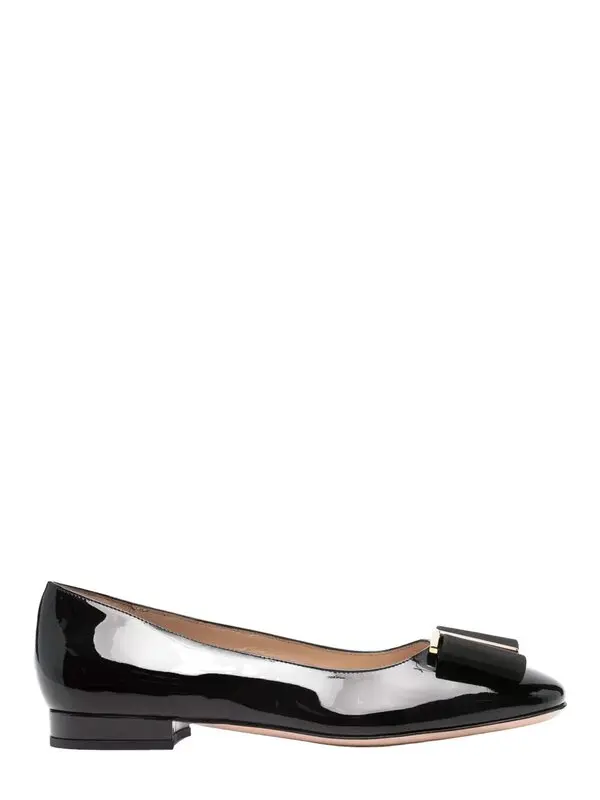 TOM FORD Audrey 20mm Patent Ballerina Shoes - Black
