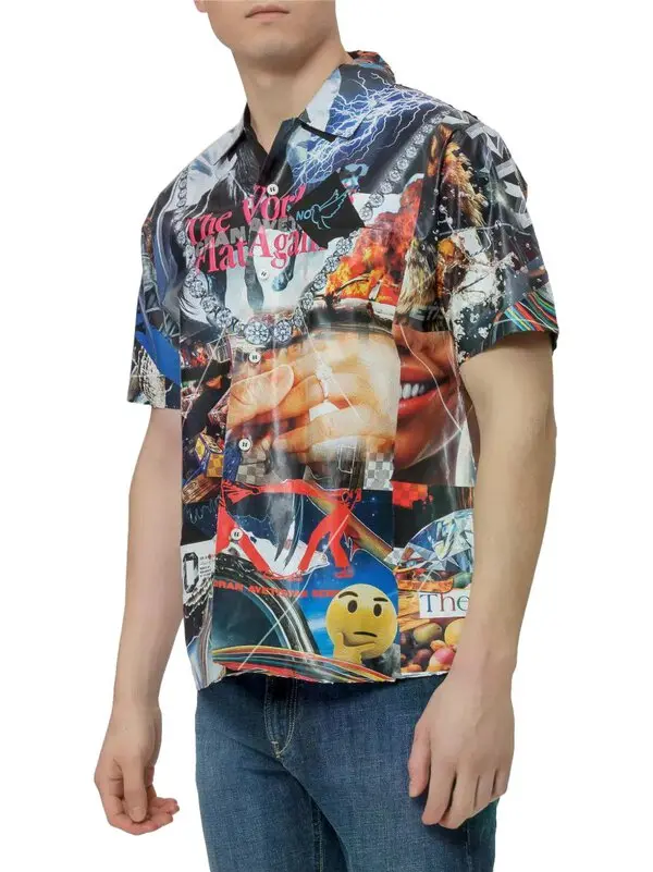 TIGRAN AVETISYAN All-over Printed Shirt - Black