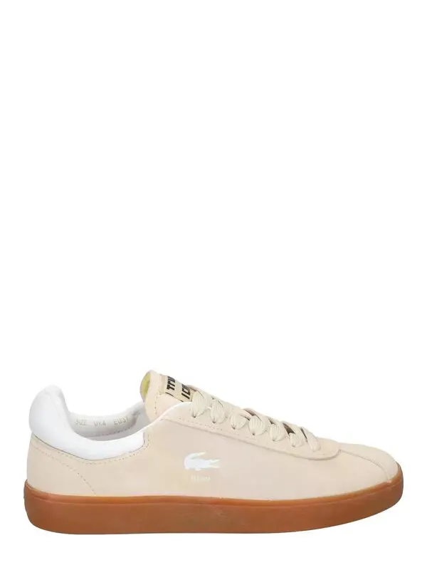 Lacoste Suede Panel Sneakers - Neutrals