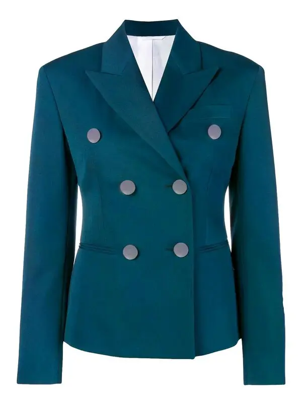 Calvin Klein Peaked Lapel Blazer - Blue
