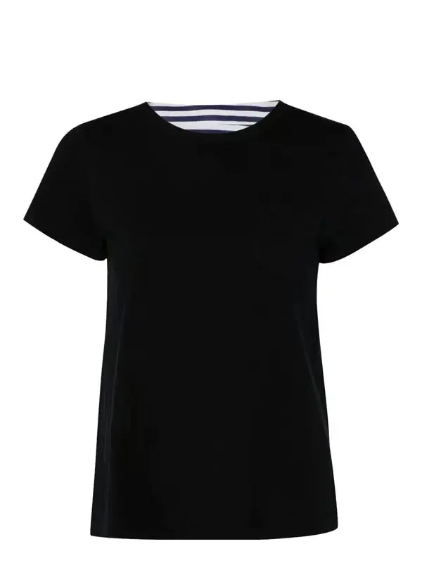 Sacai Paneled T-shirt - Blue