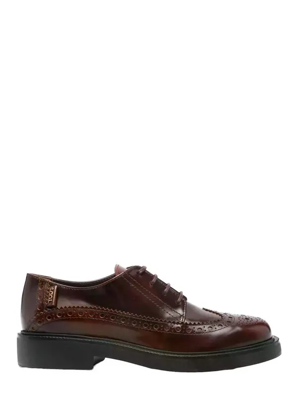 TOD'S Leather Oxfords - Brown