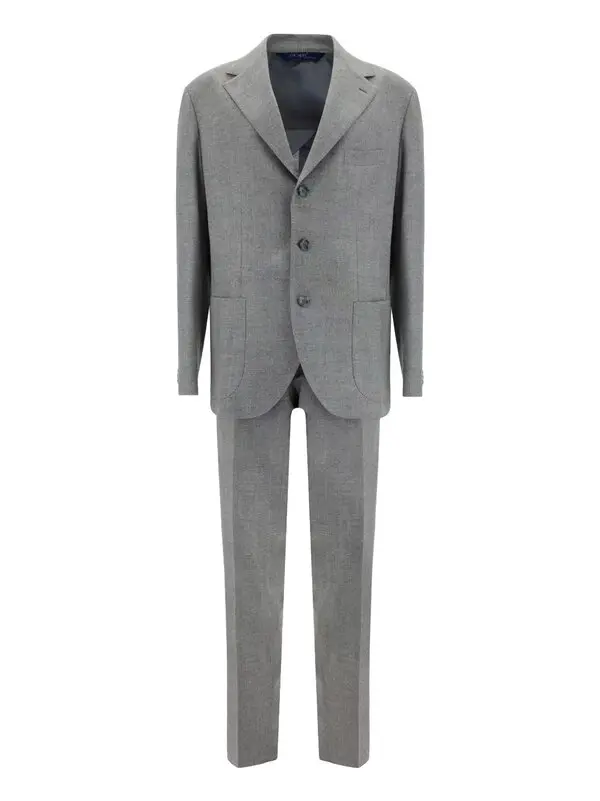 GI CAPRI Wool Suit - Grey