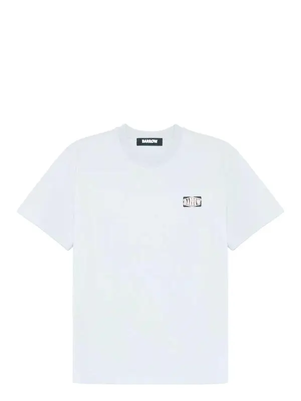 BARROW Graphic-print T-shirt - Blue