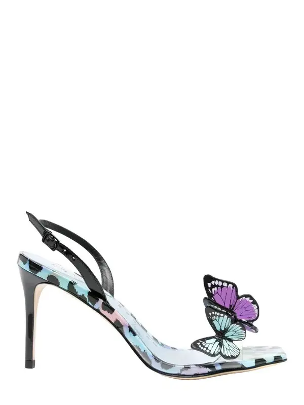 SOPHIA WEBSTER Vanessa 95mm Butterfly-detail Sandals - Multicolour