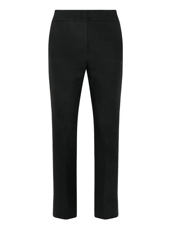 Peserico Logo-waistband Trousers - Grey