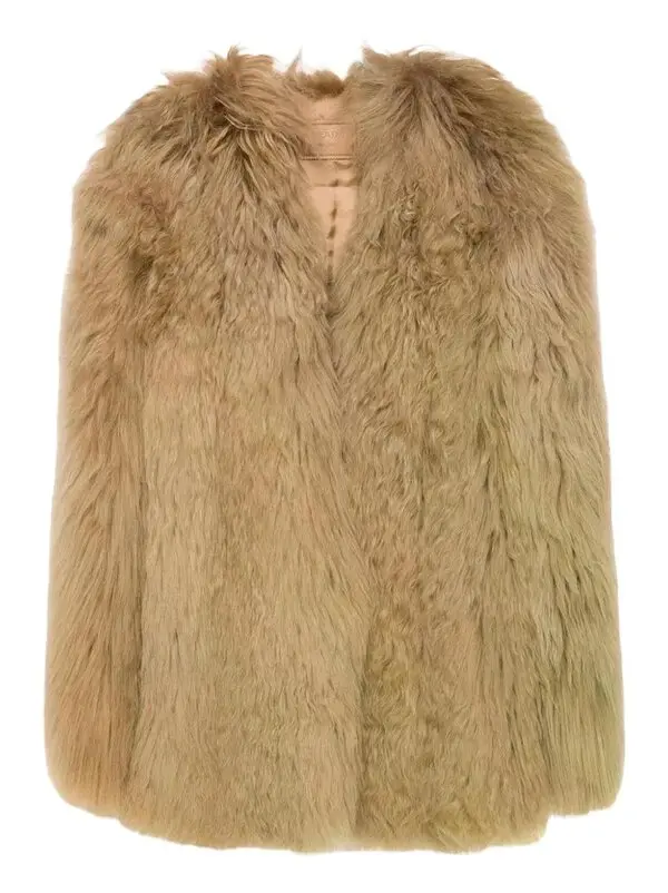 Prada Shearling Jacket - Brown