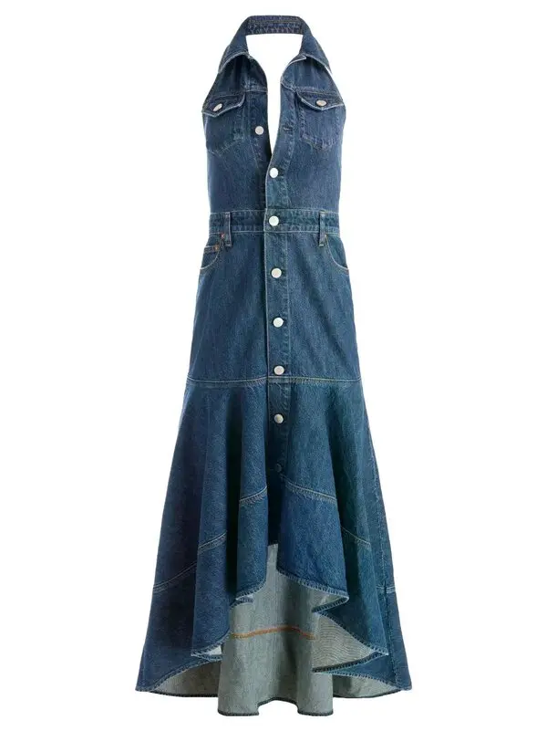 Alice + Olivia Juana Midi Dress - Blue