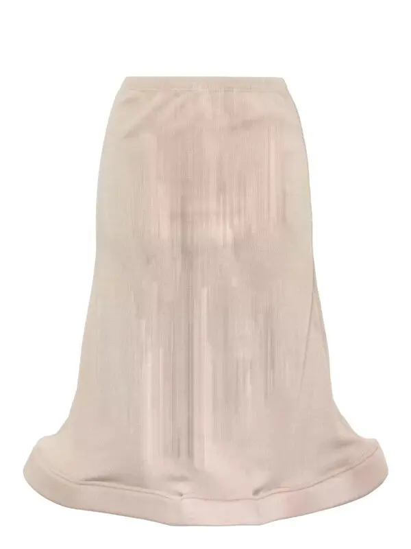 MELITTA BAUMEISTER Circle-bottom Midi Skirt - Brown