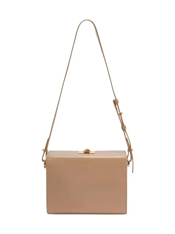 Furla Arch-logo Shoulder Bag - Neutrals