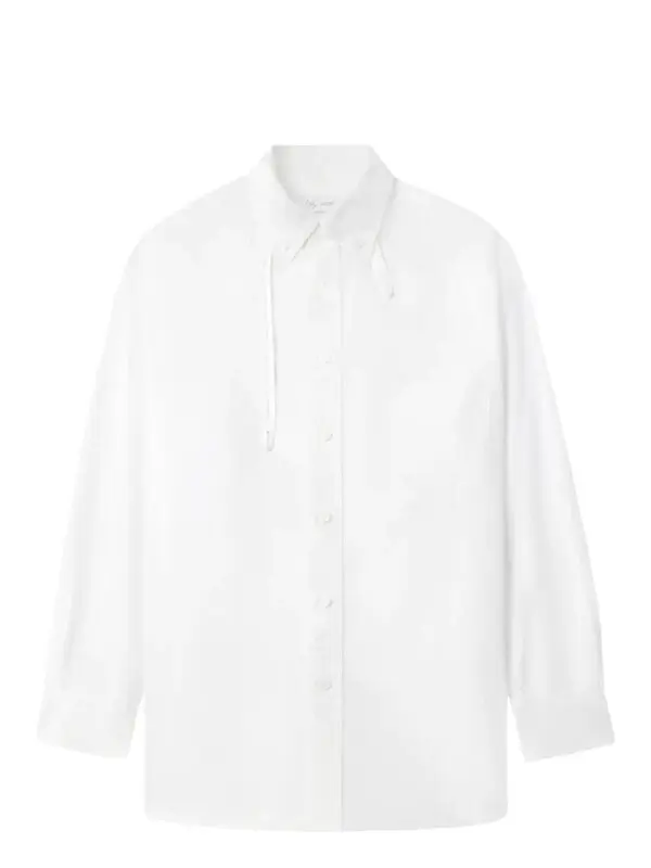 Yohji Yamamoto Strap-detail Shirt - White