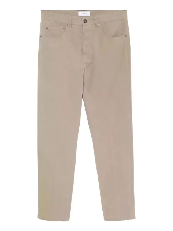 LARDINI Tapered Leg Denim Jeans - Grey