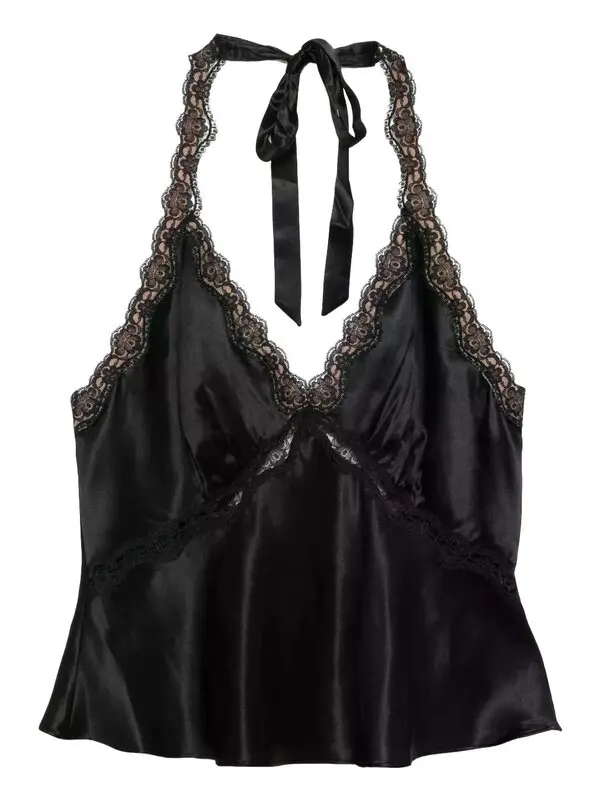 REFORMATION Monica Top - Black
