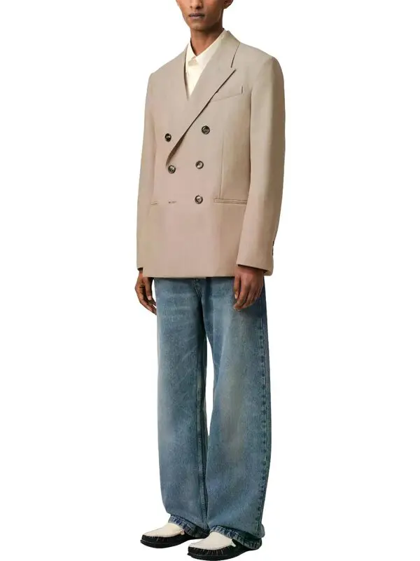 AMI Paris Back-slit Blazer - Neutrals