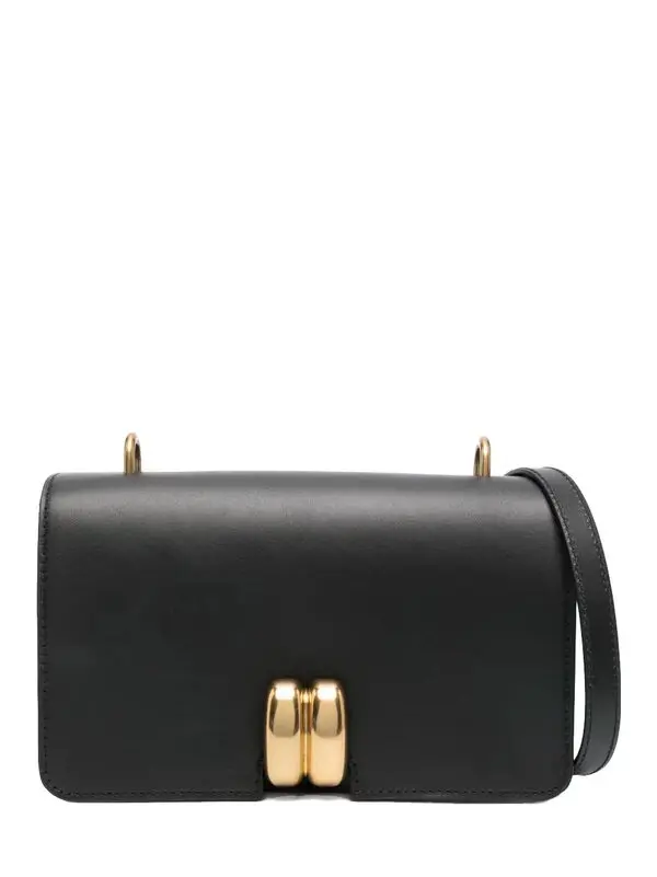 BY MALENE BIRGER Noval Leather Shoulder Bag - Black