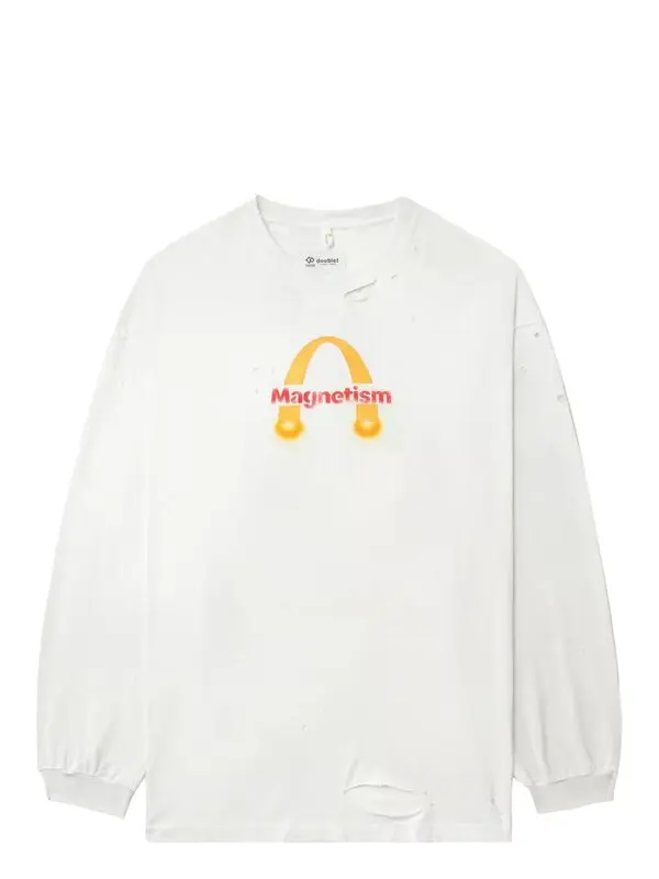 DOUBLET Graphic-print T-shirt - White