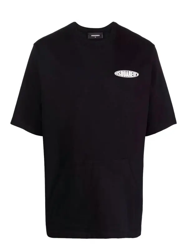 Dsquared2 Logo-print Short-sleeve T-shirt - Black