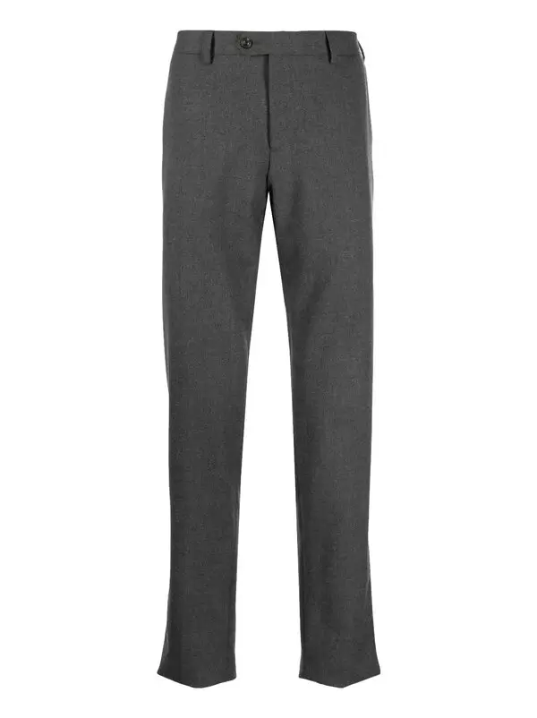 LARDINI Tailored Tapered Trousers - Grey