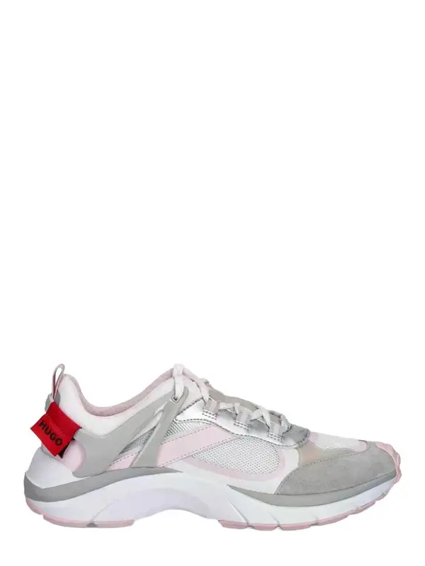 Hugo Panelled Sneakers - Grey