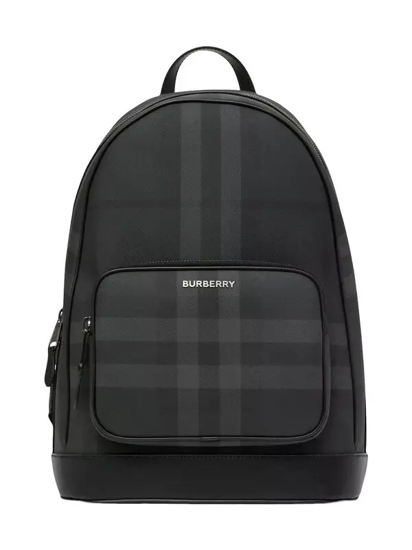 Burberry Vintage Check Zip Backpack - Grey