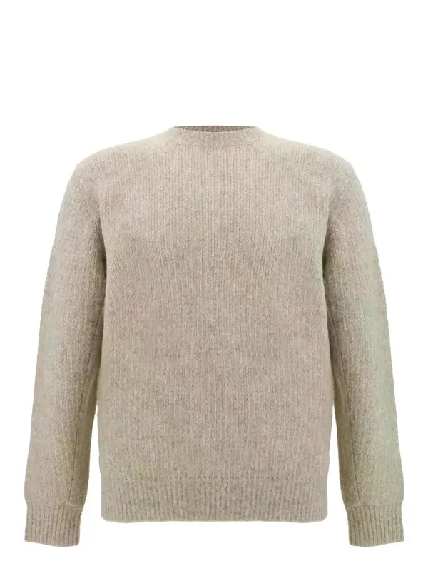 SUNFLOWER Mélange-effect Sweater - Neutrals
