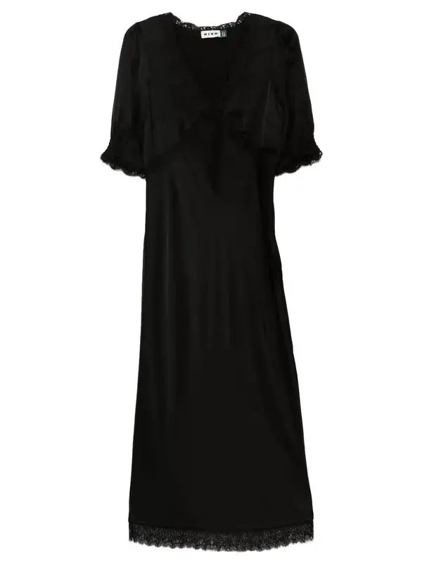 Rixo Annina Midi Dress - Black