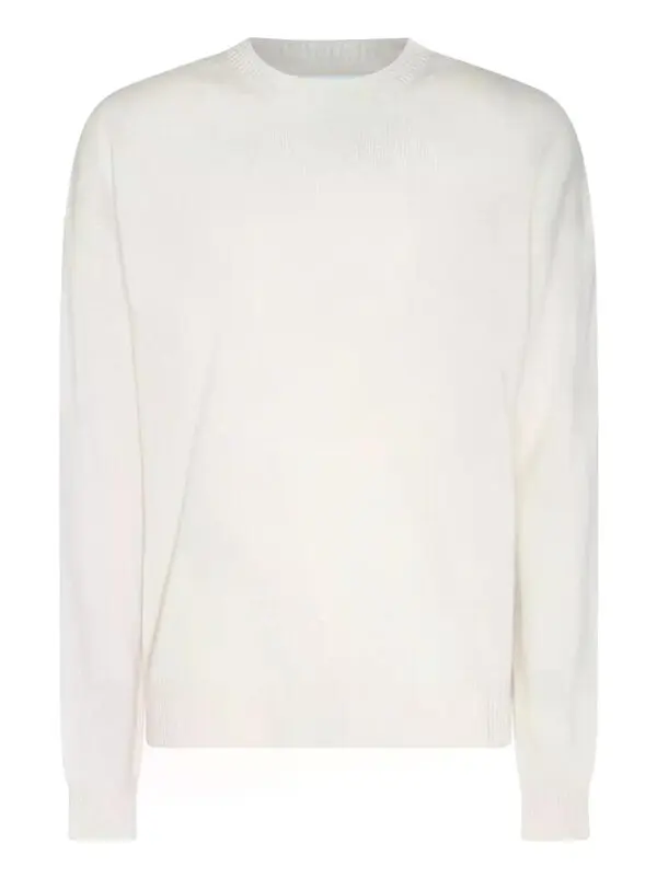 JIL SANDER Knitted Jumper - Neutrals