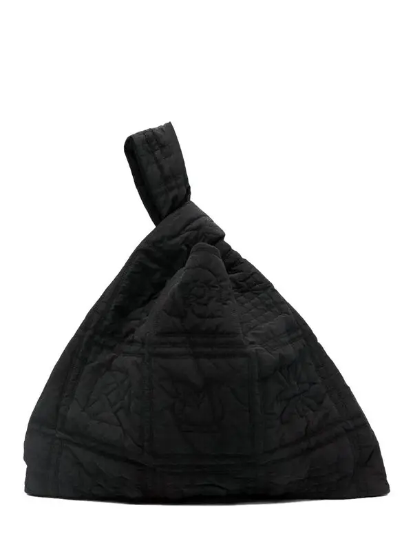 Nanushka Wristlet Tote Bag - Black