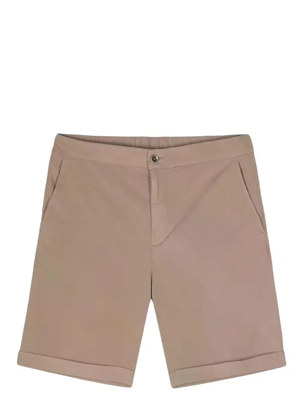 Peserico Cotton Bermuda Shorts - Neutrals
