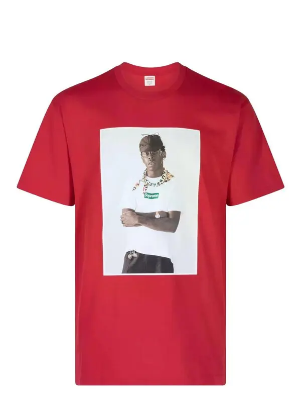 Supreme X Tyler The Creator Photograph-print T-shirt - Red