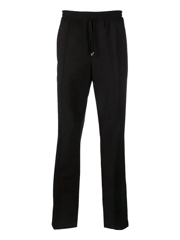 Valentino Garavani Straight-leg Drawstring Trousers - Brown