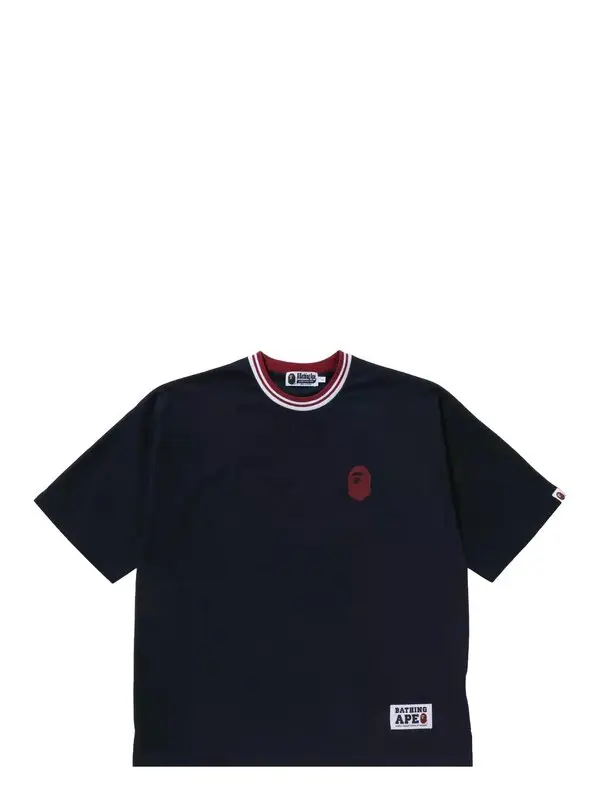 A BATHING APE Logo-print T-shirt - Blue