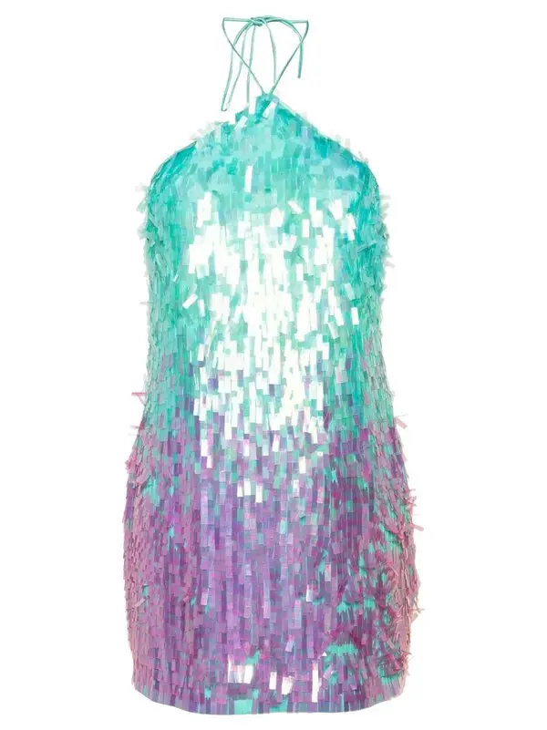 Retrofete Maren Mini Dress - Blue