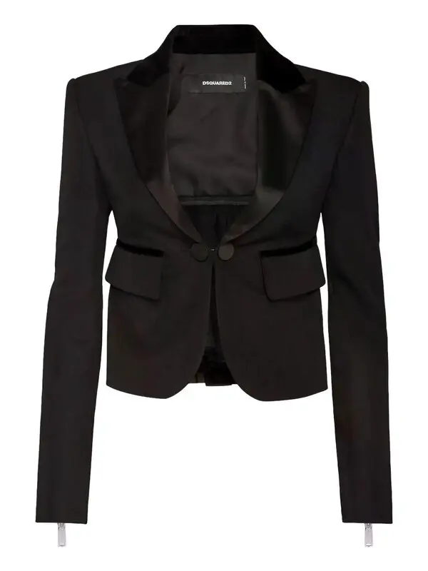 Dsquared2 Single-breasted Blazer - Black