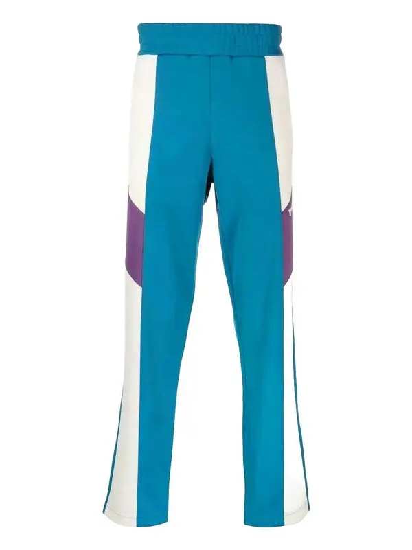 Palm Angels Color-block Track Pants - Blue