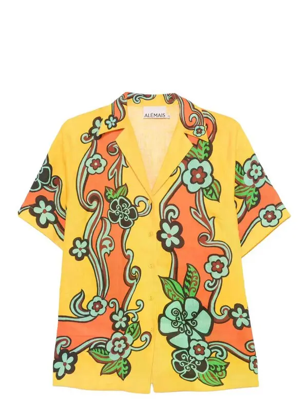 ALEMAIS Flame Shirt - Yellow