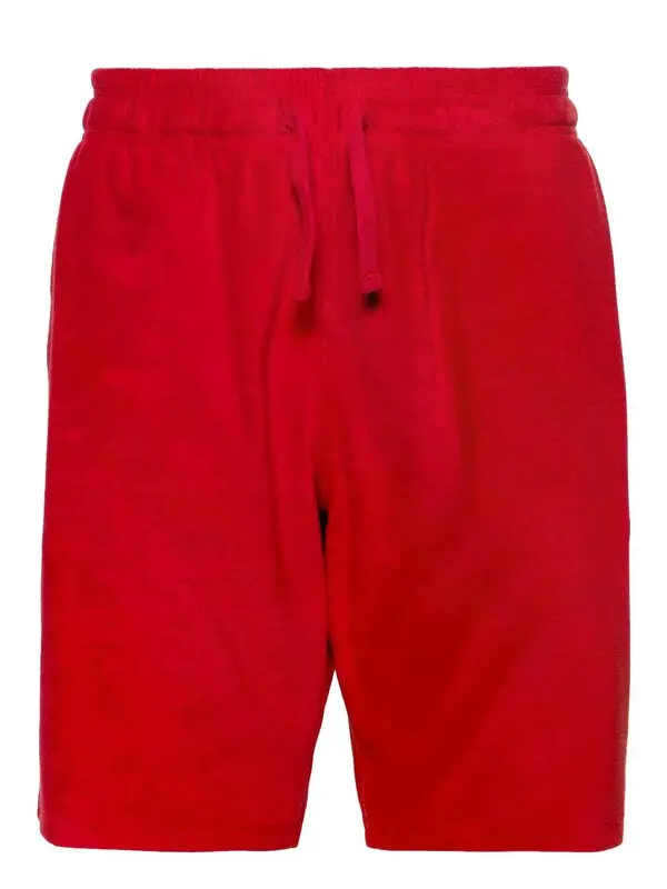 Vilebrequin Logo-patch Towelling Shorts - Red