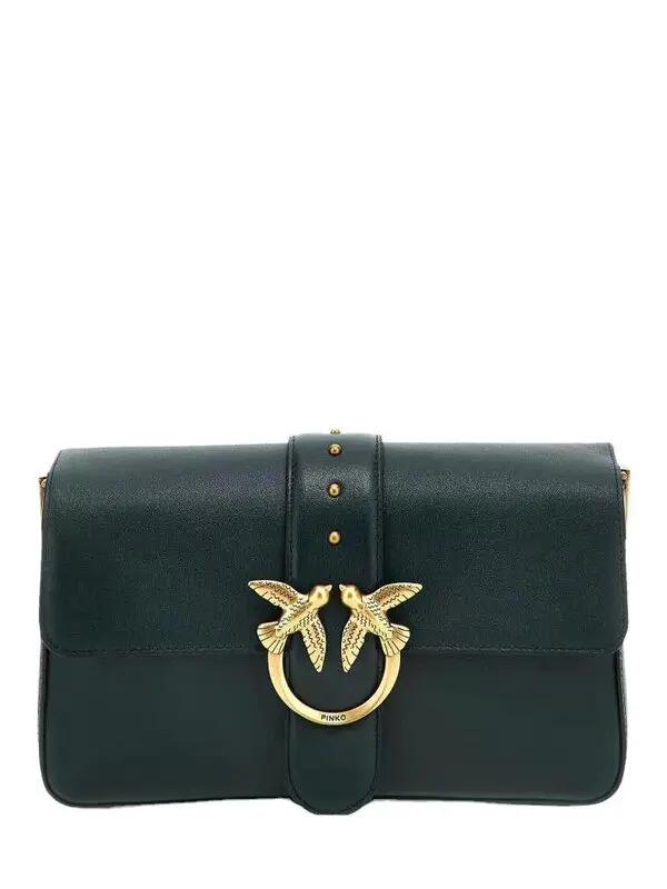 Pinko Love One Classic Crossbody Bag - Green