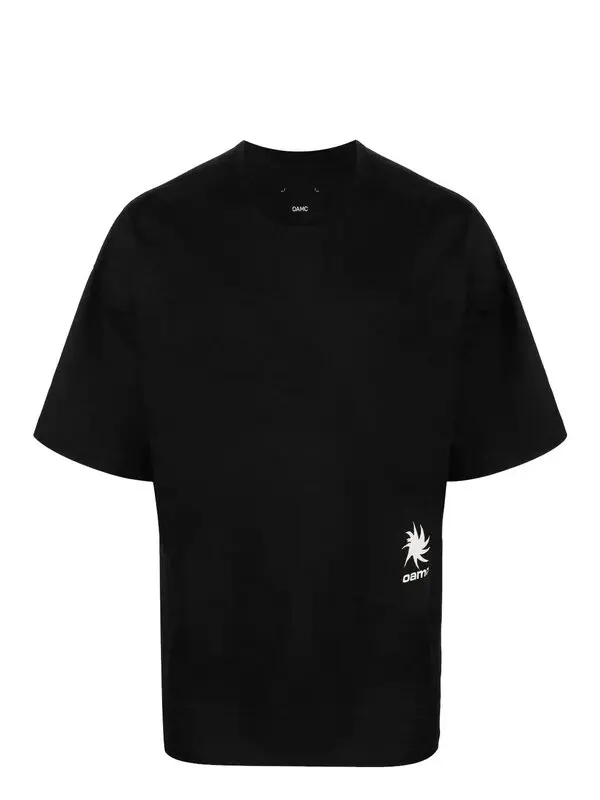 OAMC Buzza Photograph-print T-shirt - Black