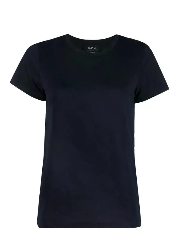 A.p.c. Fitted Crew-neck T-shirt - Blue