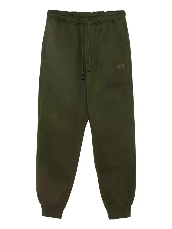 Y3 Cuff Track Pants - Green