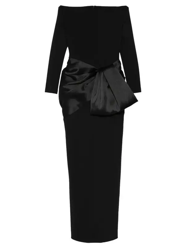Solace London Kori Maxi Dress - Black
